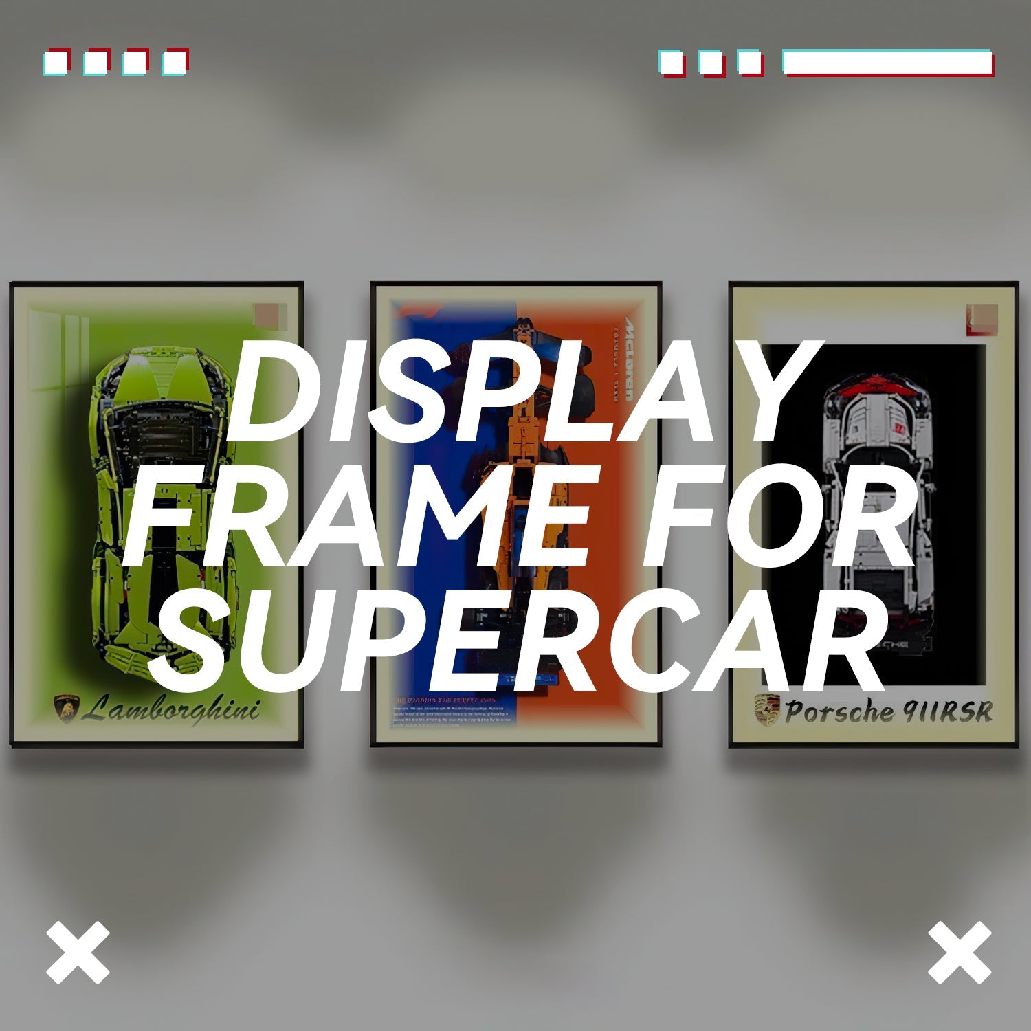 Display Frame for Supercar | BAV BRICK