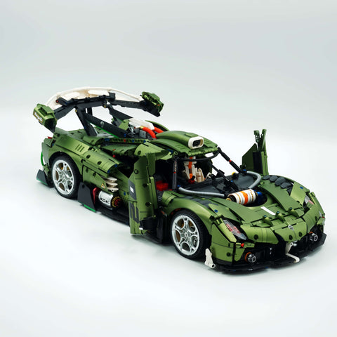 1: 8 Koenigsegg JESKO Supercar with Remote Control, Electric Doors and ...