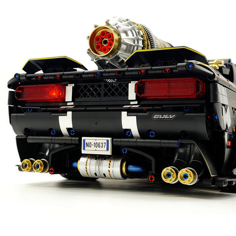 1: 8 Dodge Challenger with Remote Control (3751 Pcs) | BAV BRICK