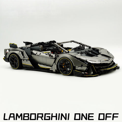 1: 8 Lamborghini One Off: Auténtica, Motorized Convertible Switch Mode ...