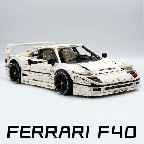 1:8 The Ultimate Ferrari F40 Supercar, RWB White Custom Edition (4026 ...