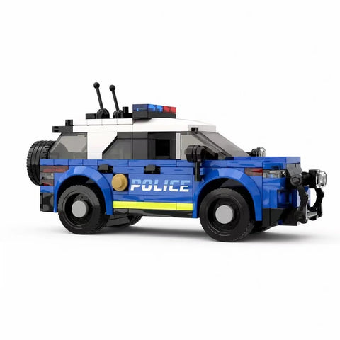 Ford Interceptor Police Car 286PCS | BAV BRICK