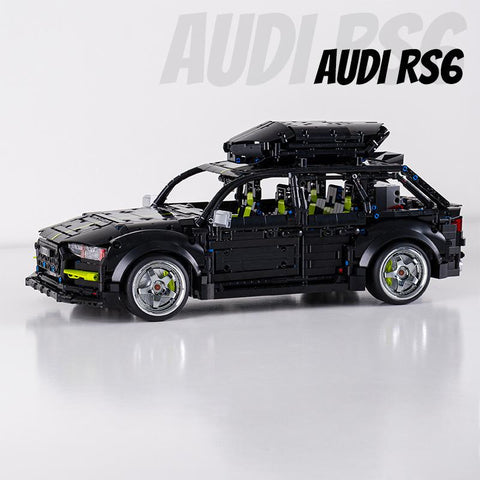AUDI RS6 Black Warrior Set, High Detail Restoration, Travel SUV ...