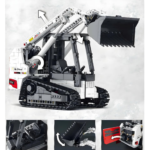 REMOTE CONTROLLED BOBCAT TRACK LOADER (1365 PCS) | BAV BRICK