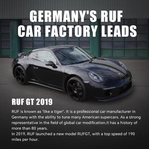 1:10 Porsche RUF GT Highly Restored Details