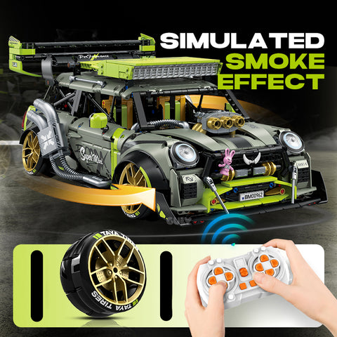 1:10 Jet Super MINI Car Building Sets with Remote Control