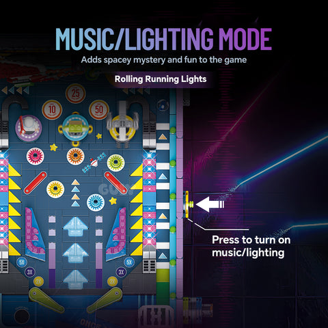Interstellar Pinball Table, with controllable ejection and coin ...