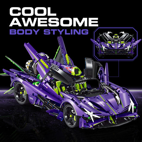 1:8 Explosive Armor Apollo Building Sets with Remote Control