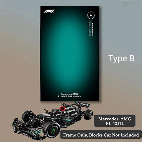Display Frame for Mercedes F1 | BAV BRICK