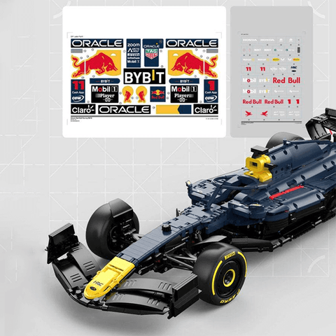 Ultimate Oracle Red Bull R819 F1 Racing (2463 Pcs) | BAV BRICK