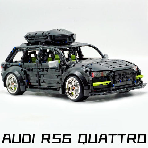 AUDI RS6 Black Warrior Set, High Detail Restoration, Travel SUV ...